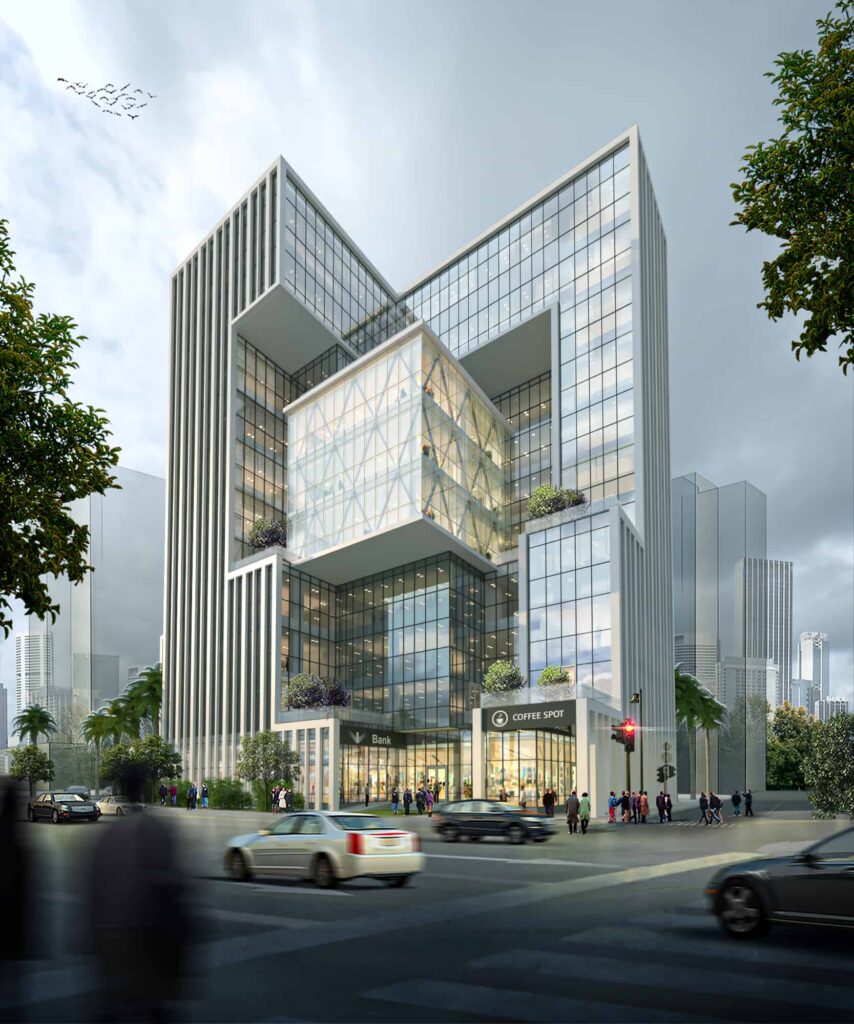 “The Cube” Sheikh Abdulrahman New Headquarters Commercial Building ...